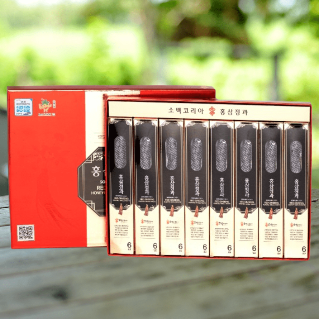 Hồng Sâm Nguyên Củ Tẩm Mật Ong SOBAEK (300g) - Nhikorea